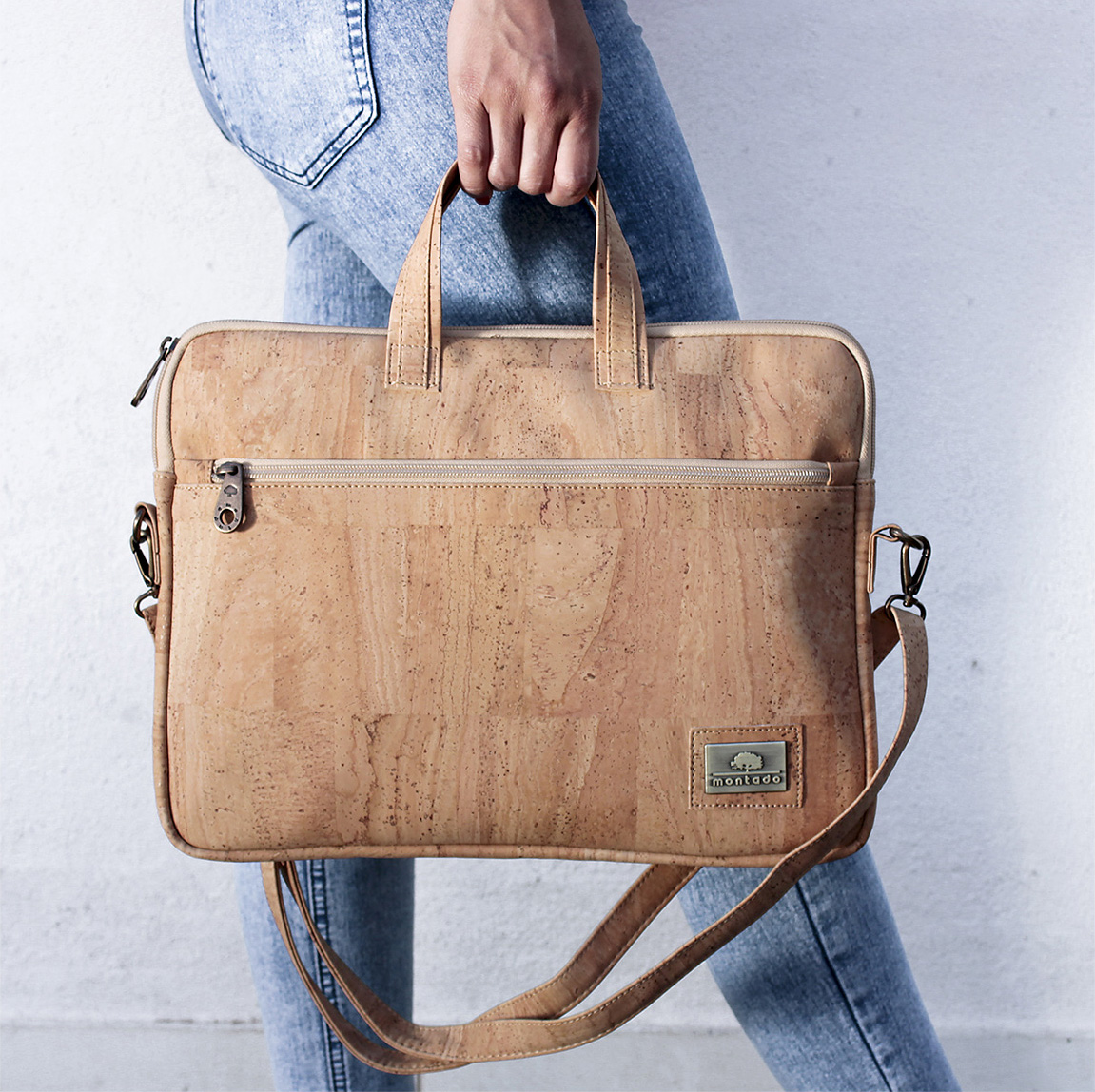 Pasta em Cortiça p/ Computador Portátil